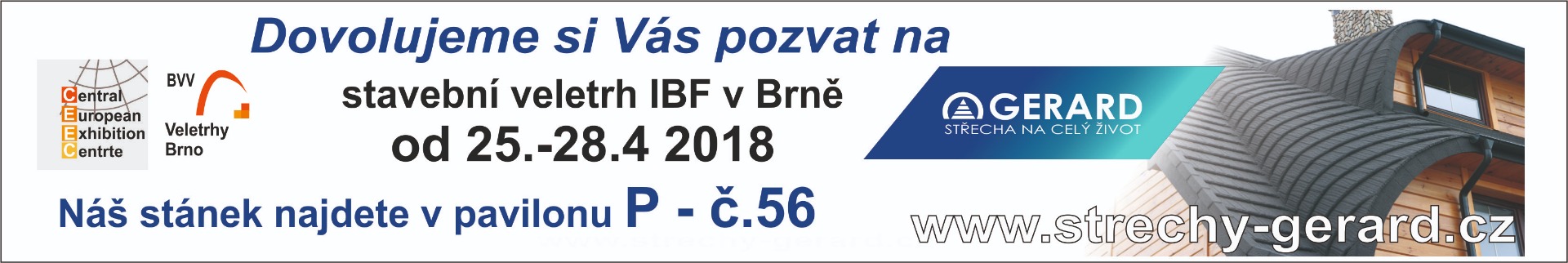 Soutěž na veletrhu IBF Brno 2018 :: Pemaroofs